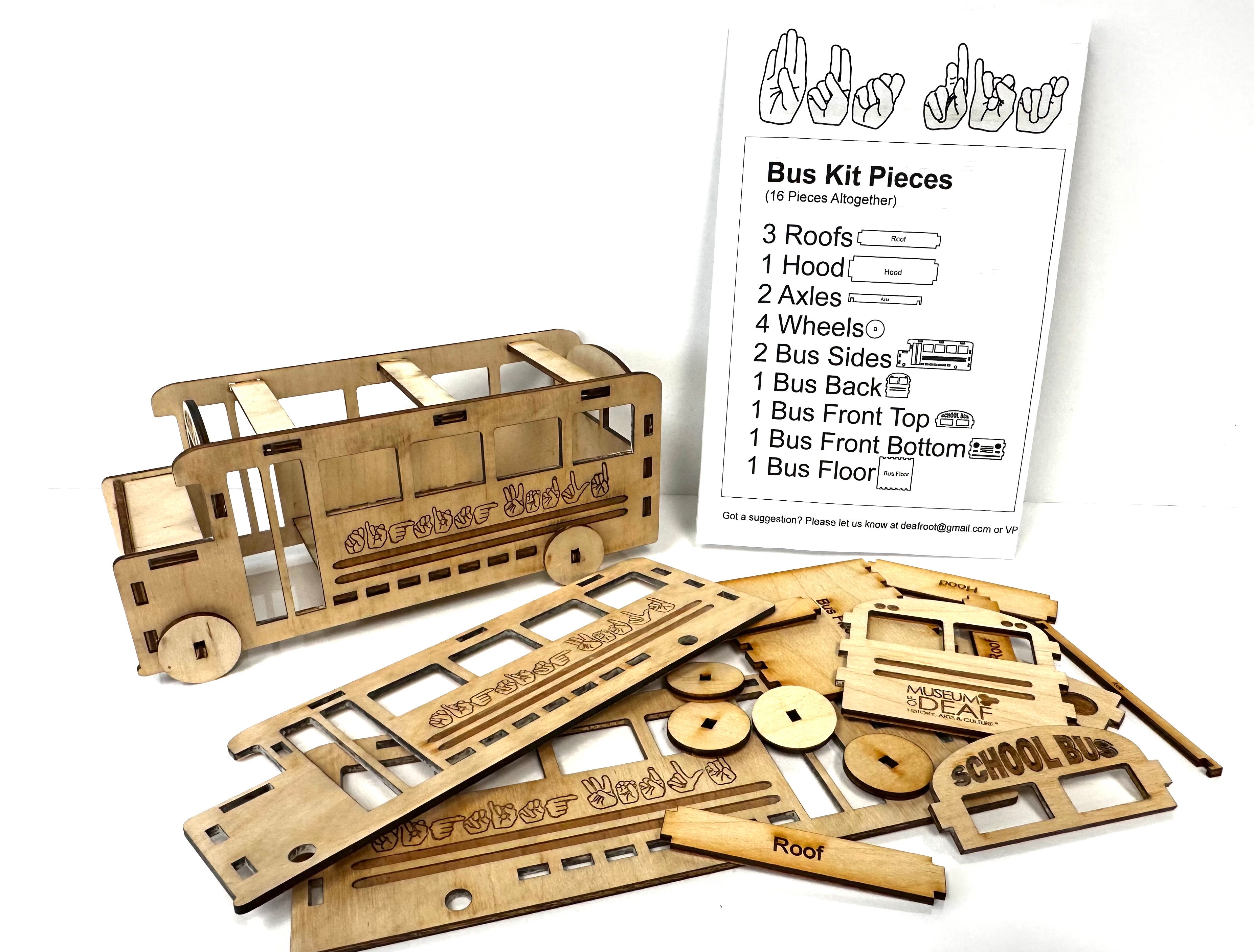 BUS KIT - Signing World MDHAC School Bus (MDHAC Exclusive!) | Museum of ...
